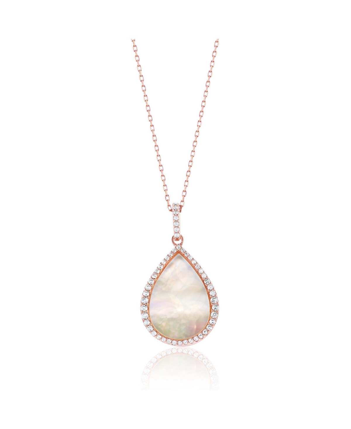 Click here for Suzy Levian Sterling Silver Cubic Zirconia Teardro... prices