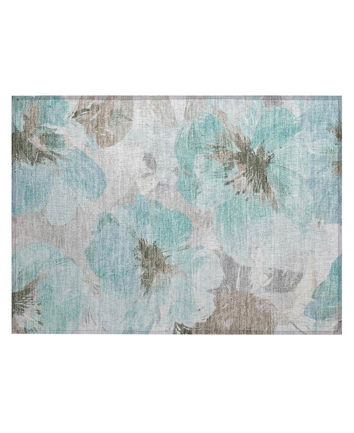 Click here for Addison Chantille ACN1558 18x26 Area Rug - Teal prices