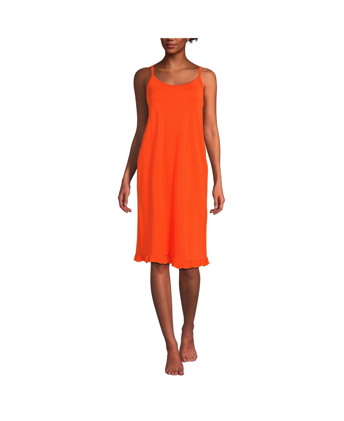 Click here for Lands End Womens Cooling Knee Length Slip Nightgow... prices