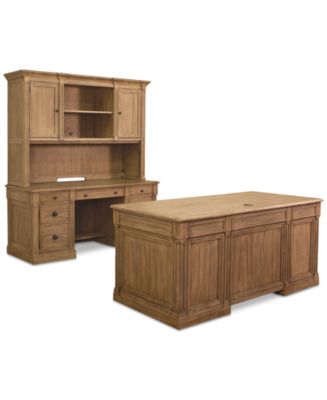 CLOSEOUT! Sherborne Home Office Furniture, 3-Pc. Set (Executive Desk ...