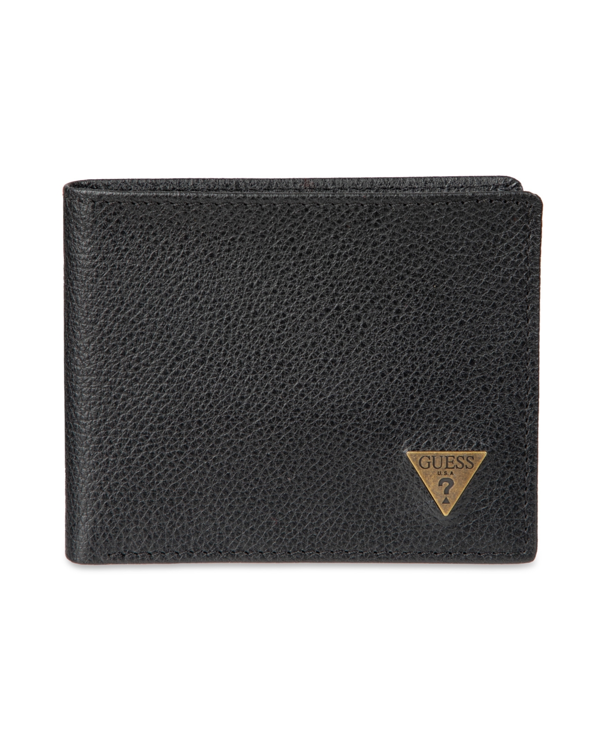 Click here for Guess Mens Rfid Tonal Slim Fold Wallet - Black prices