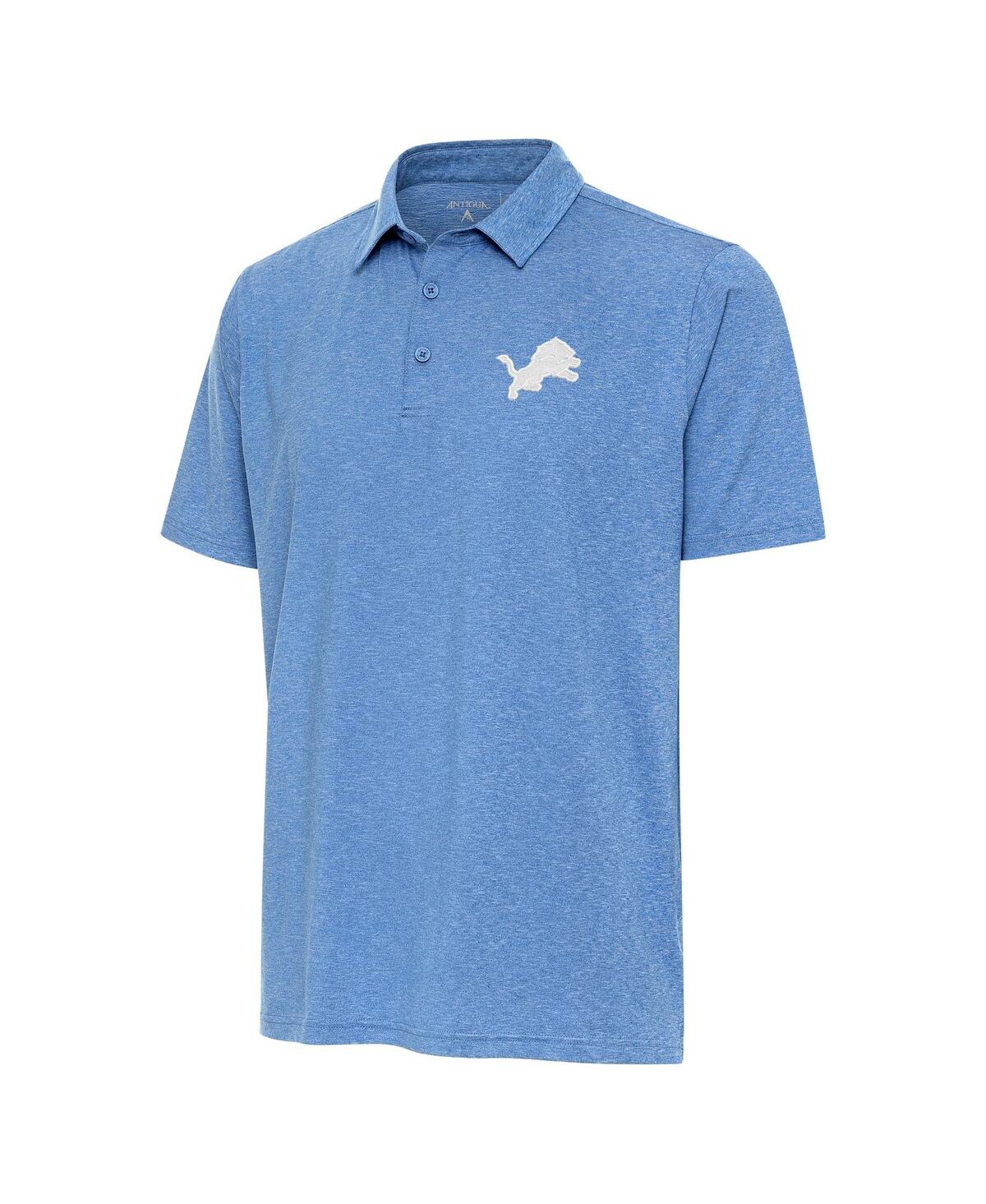 Click here for Antigua Mens Blue Detroit Lions Par 3 Polo Shirt -... prices