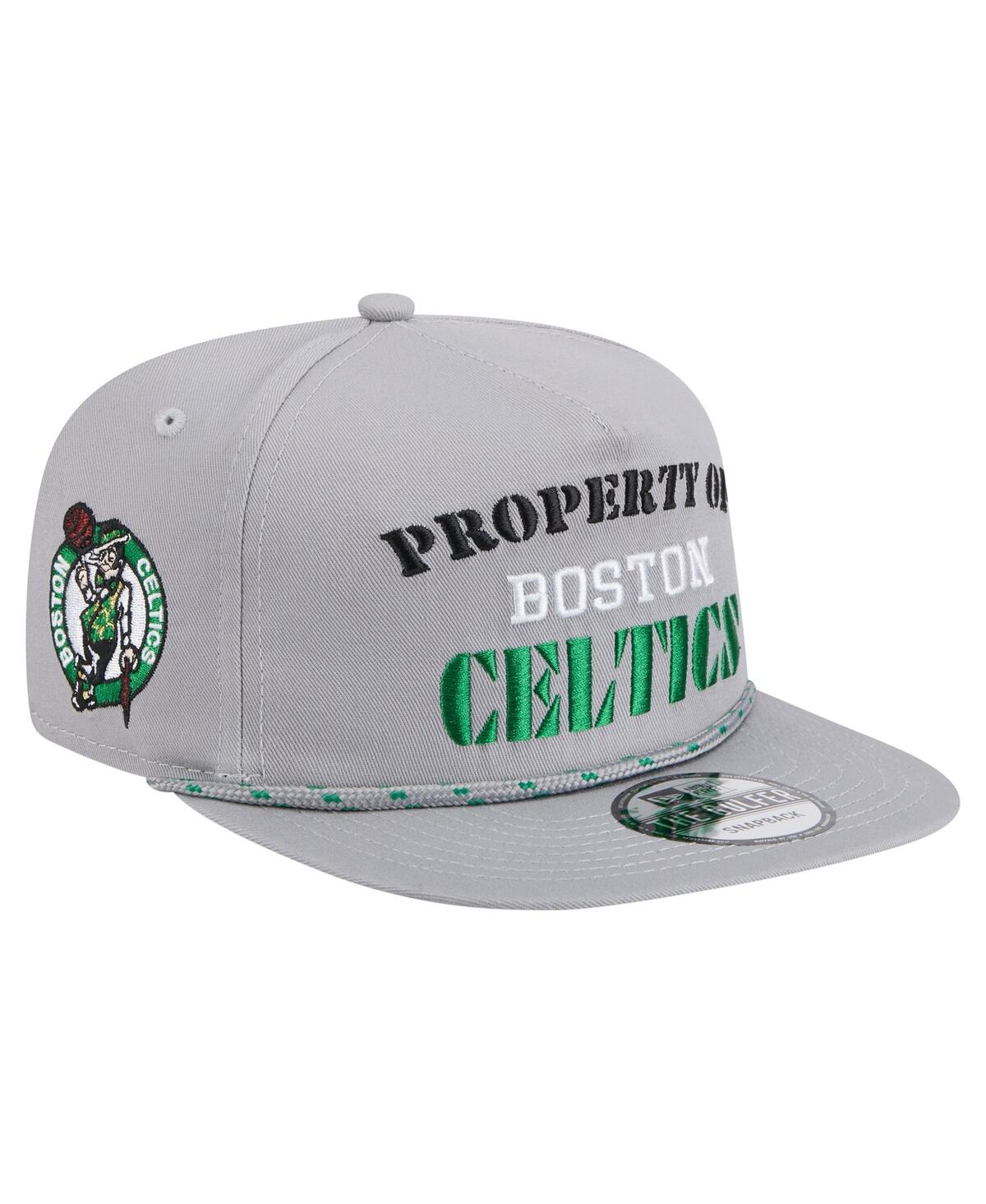 Click here for New Era Mens Gray Boston Celtics Throwback Propert... prices