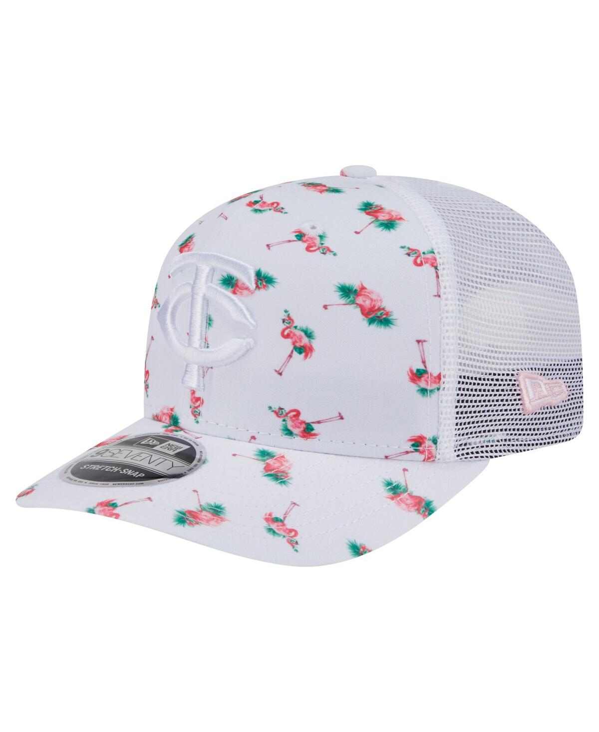 Click here for New Era Mens White Minnesota Twins Flamingo Mesh B... prices