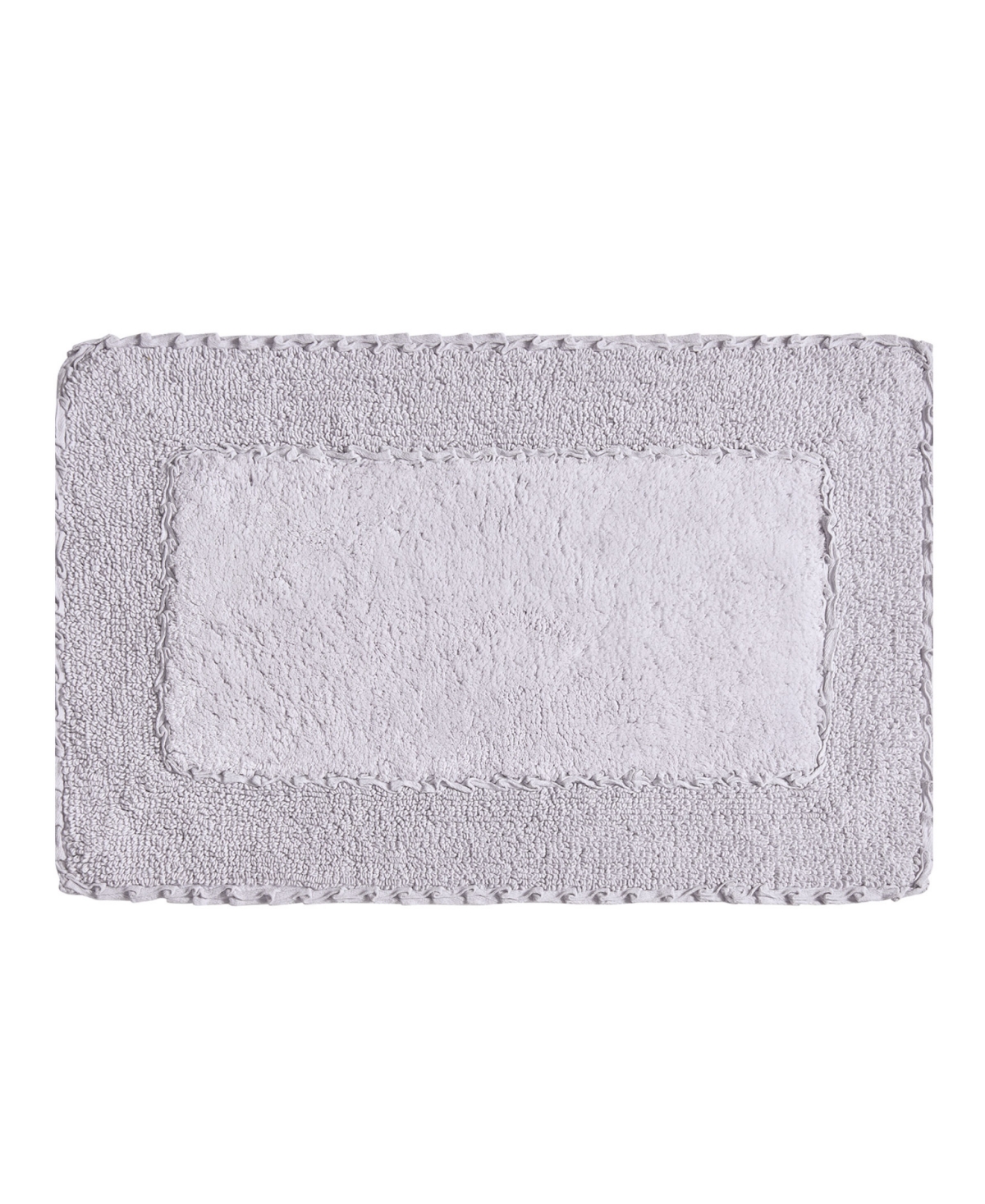 Click here for Laura Ashley Cotton Ruffled Bath Rug  27 x 45 - Pu... prices