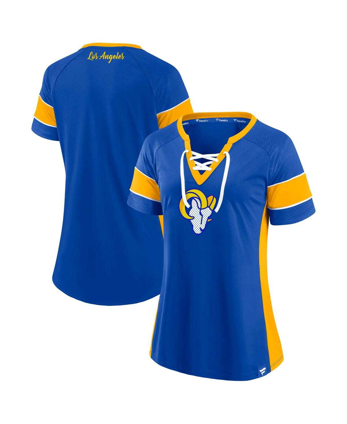 Click here for Fanatics Womens Royal Los Angeles Rams Athena Lace... prices
