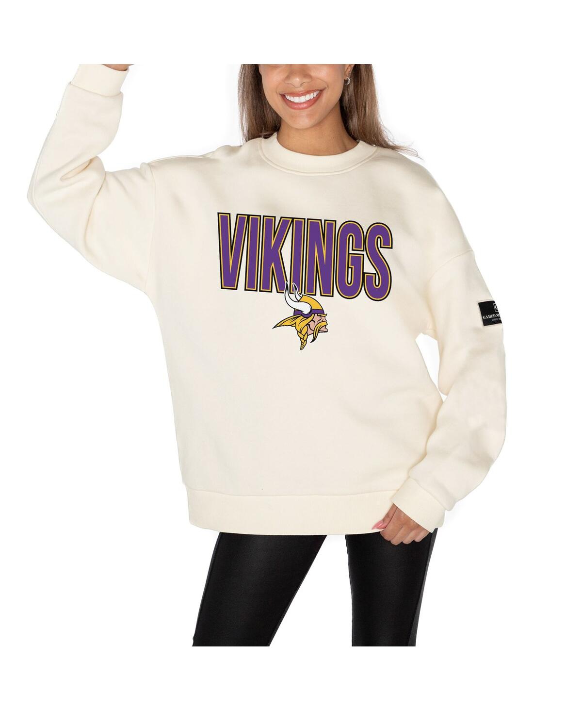 Click here for Gameday Couture Womens Cream Minnesota Vikings Pre... prices