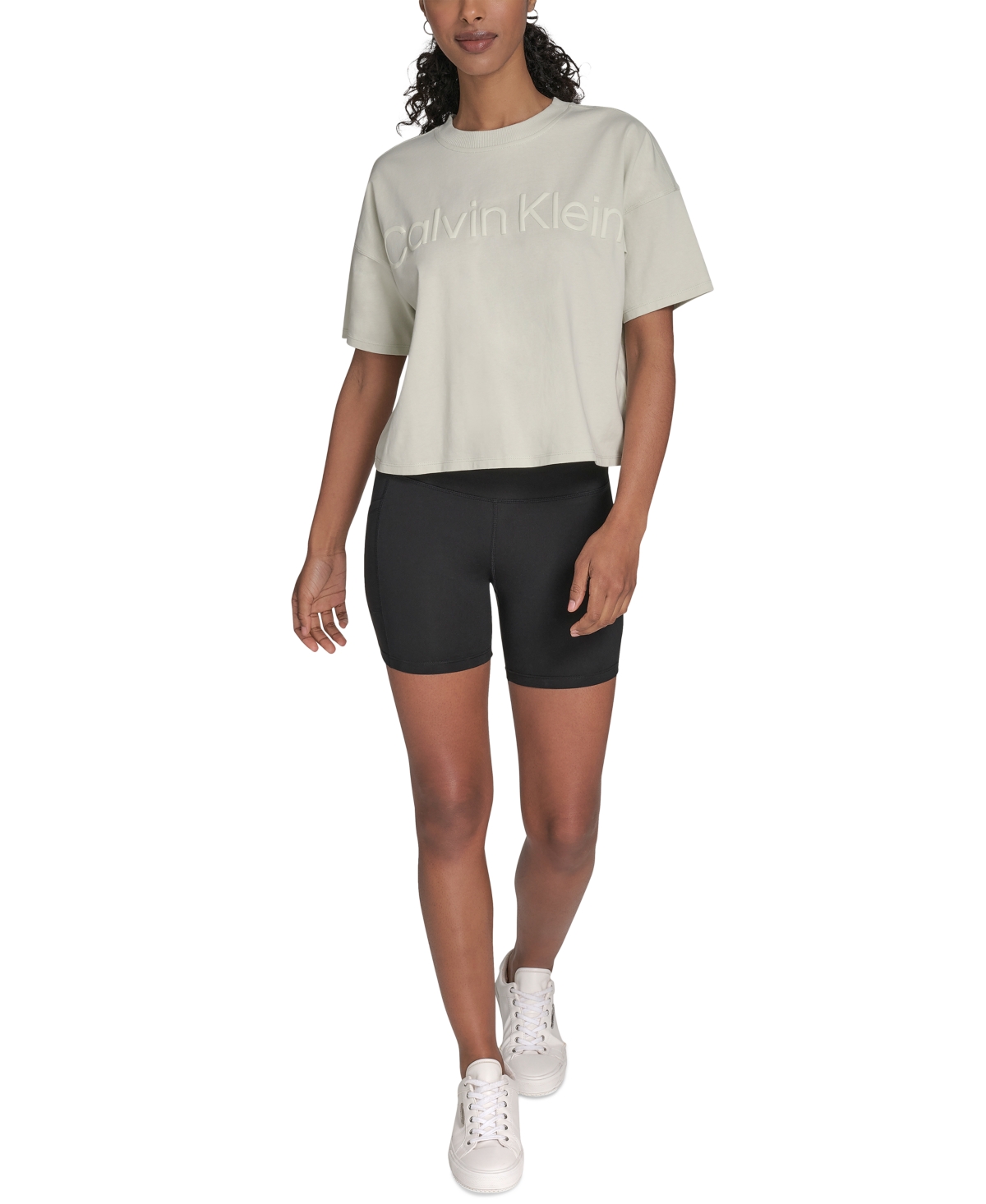 Click here for Calvin Klein Performance Womens Cotton Raised Logo... prices