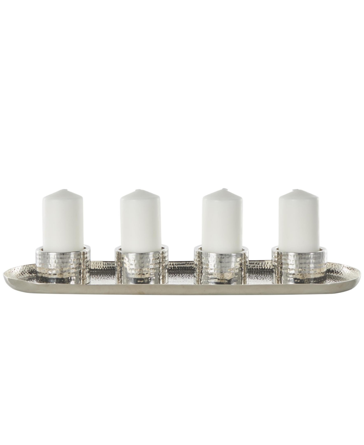 Click here for Rosemary Lane Glam Steel Candelabra  2.25 - Silver prices