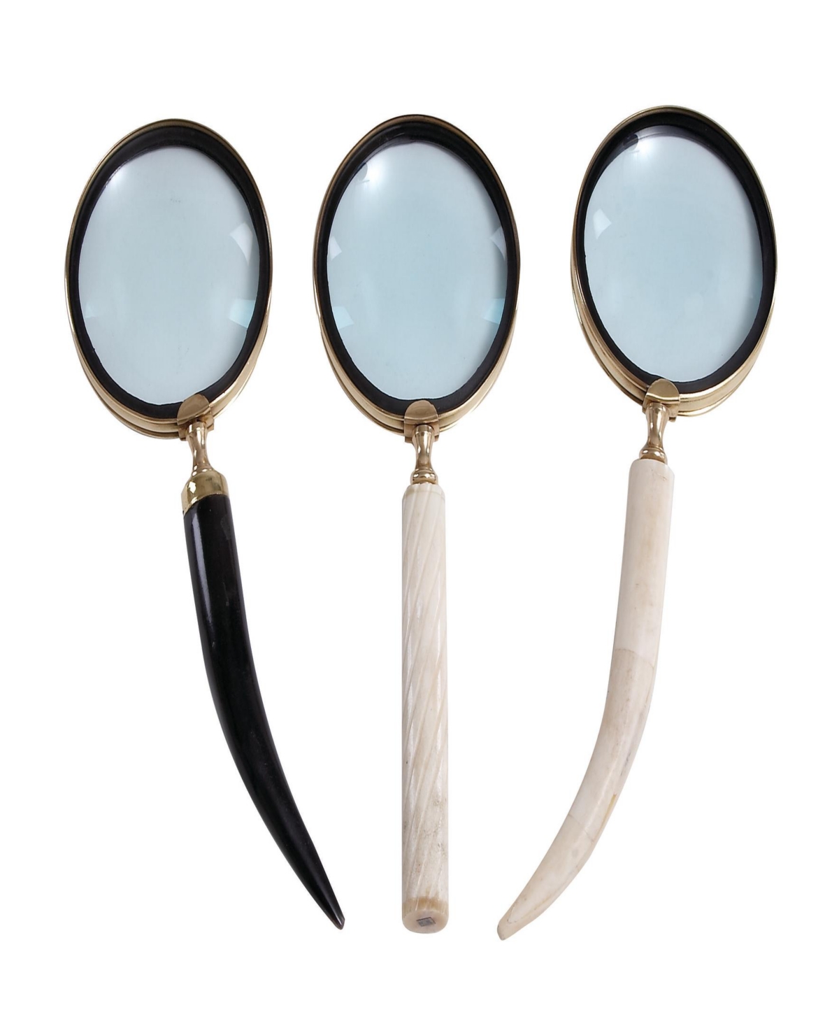 Click here for CosmoLiving Eclectic Magnifying Glass  Set of 3 -... prices