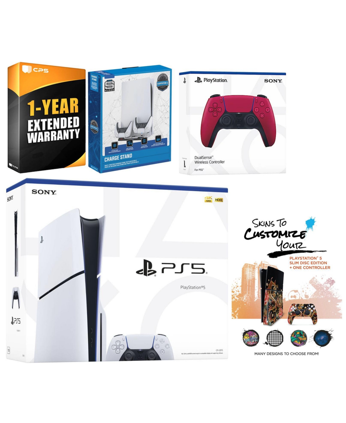 Click here for Sony Playstation 5 Slim Disc with Extra Volcanic R... prices