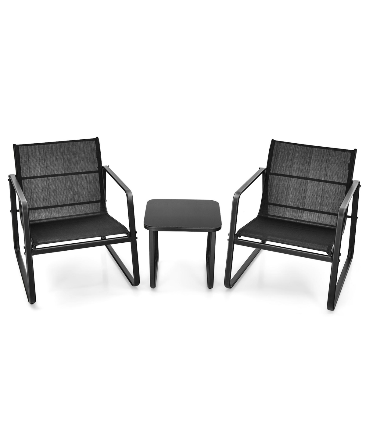 Click here for Gymax 3PCS Patio Bistro Set Conversation Furniture... prices