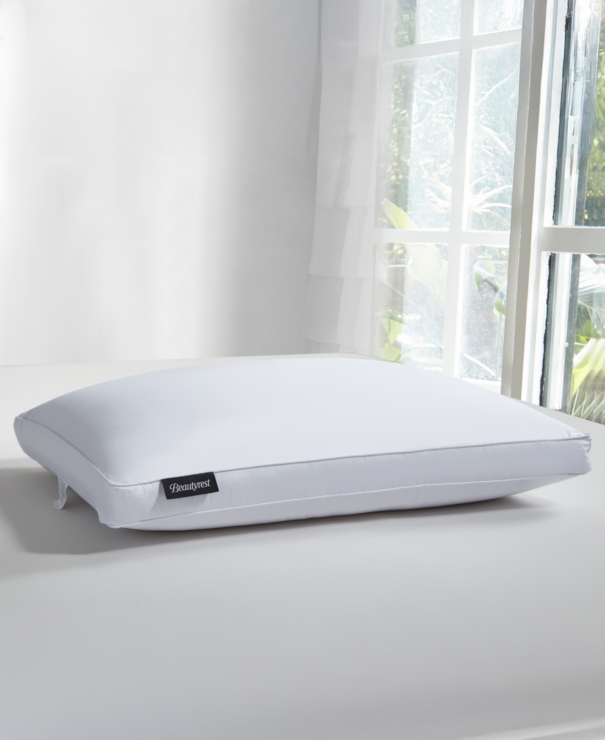 Beautyrest 2 Gusseted Down Fiber Pillow  King - White