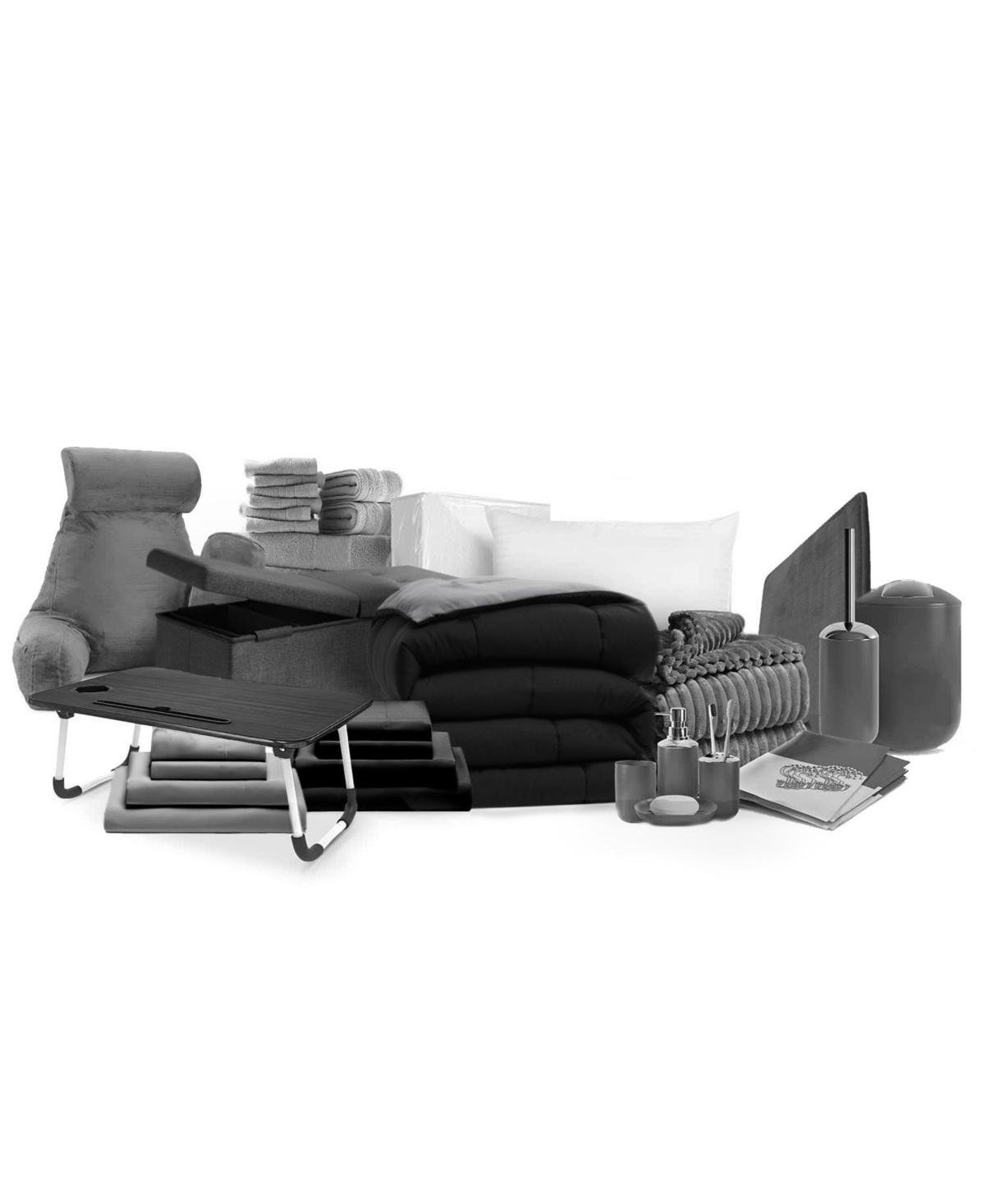 Click here for 46-Piece College Dorm Room Essentials Twin Xl Bedd... prices