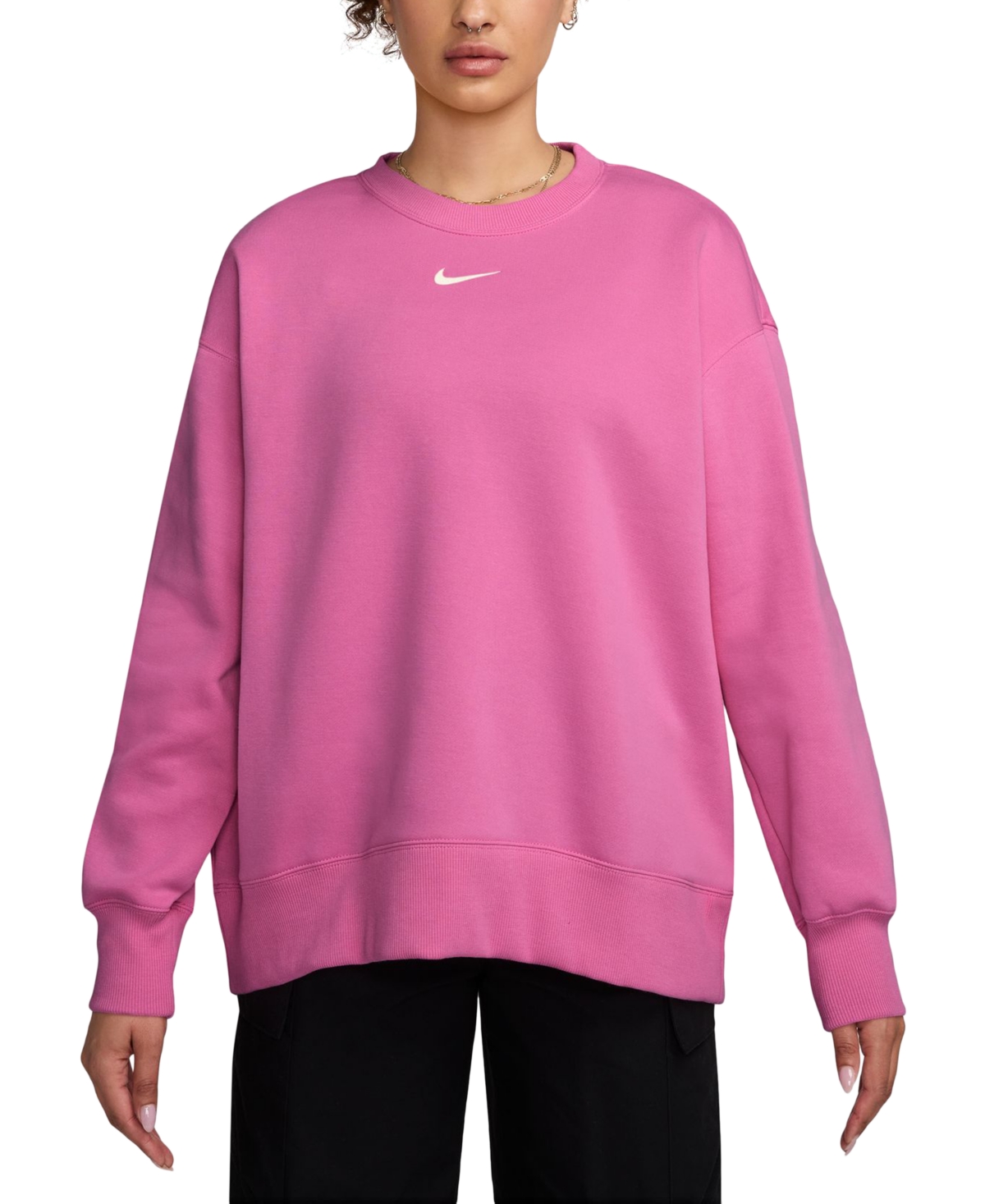 Click here for Nike Sportswear Womens Phoenix Fleece Oversized Cr... prices