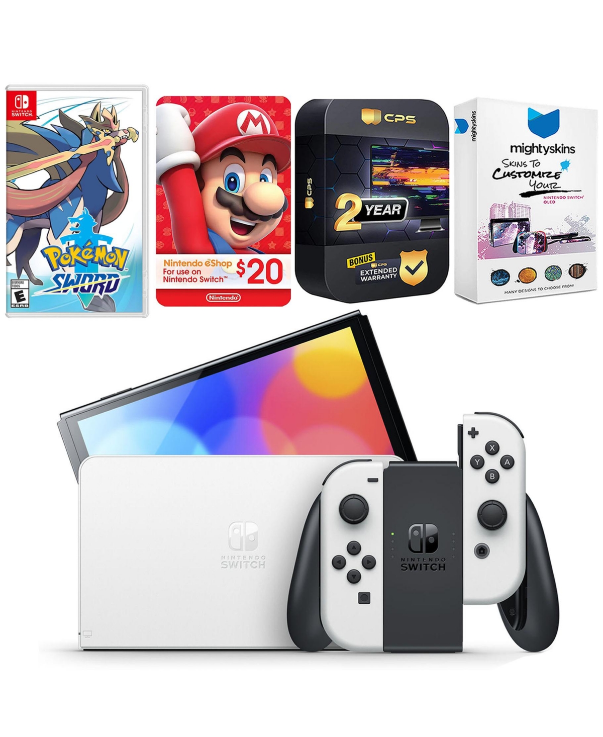 Click here for Nintendo Switch White Oled Console with Pokemon Sw... prices