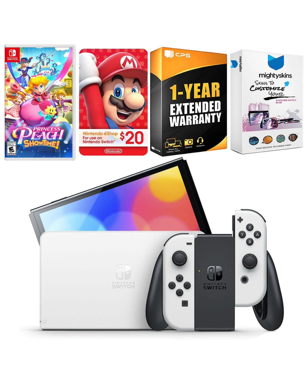 Click here for Nintendo Switch White Oled Console with Princess P... prices
