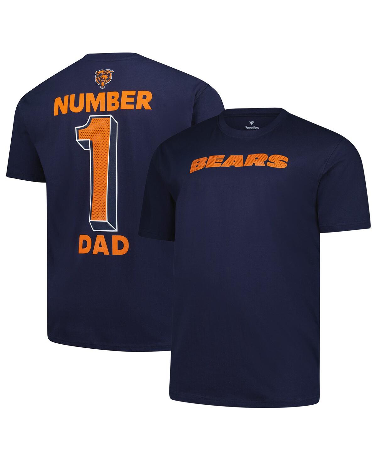 Click here for Fanatics Mens Navy Chicago Bears Big Tall Number O... prices
