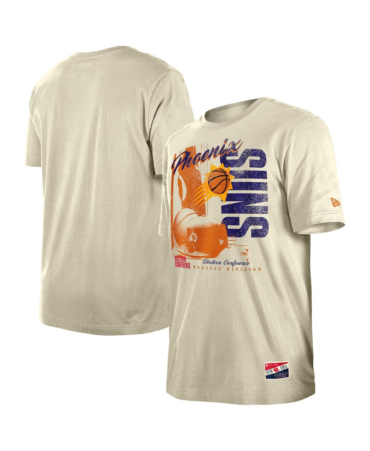 Click here for New Era Mens Cream Phoenix Suns Distressed Throwba... prices