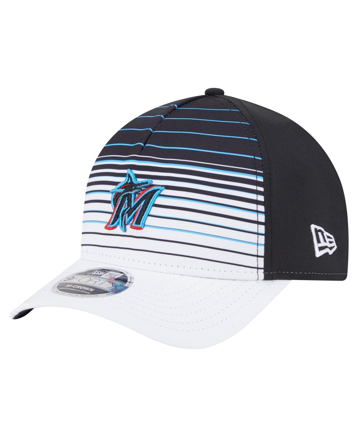 Click here for New Era Mens Black Miami Marlins Gradient 9FORTY M... prices