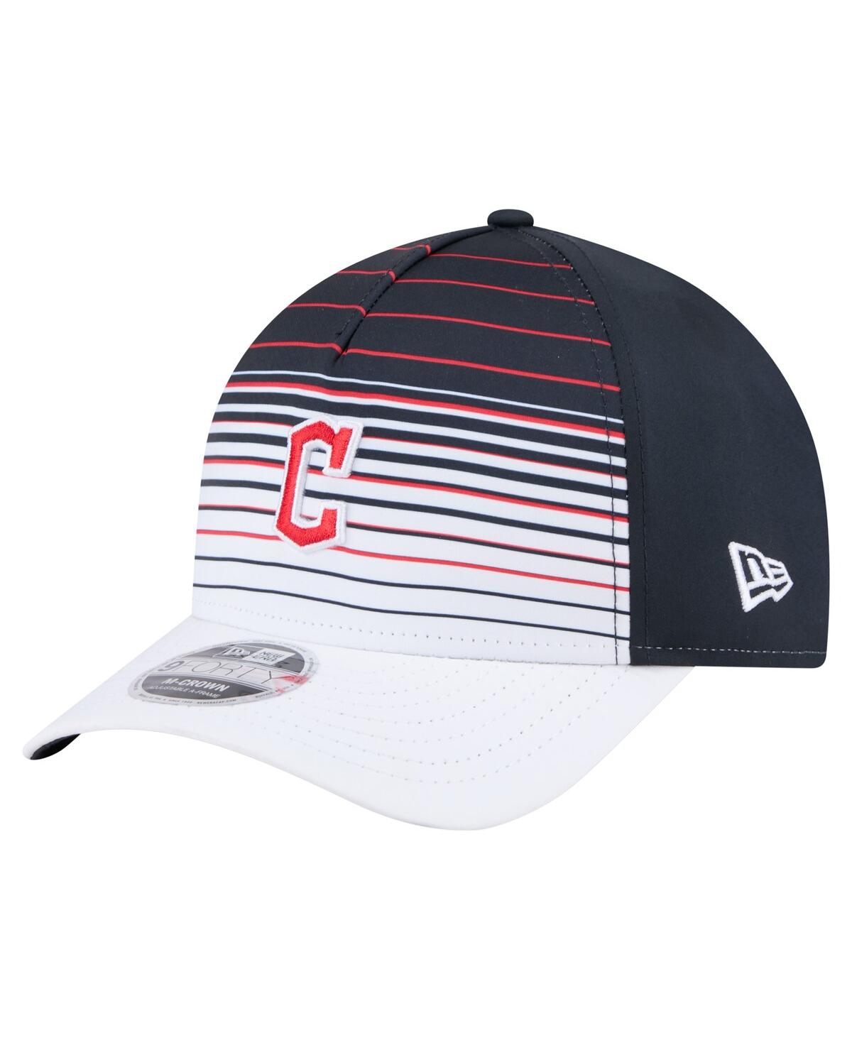 Click here for New Era Mens Navy Cleveland Guardians Gradient 9FO... prices