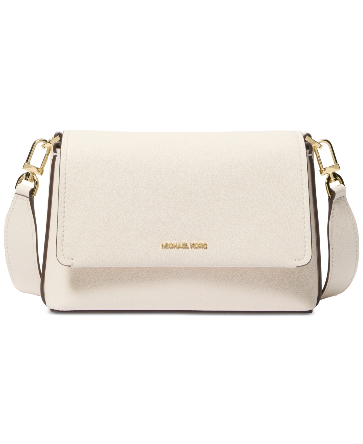 Click here for Michael Michael Kors Nessa Small Leather Messenger... prices