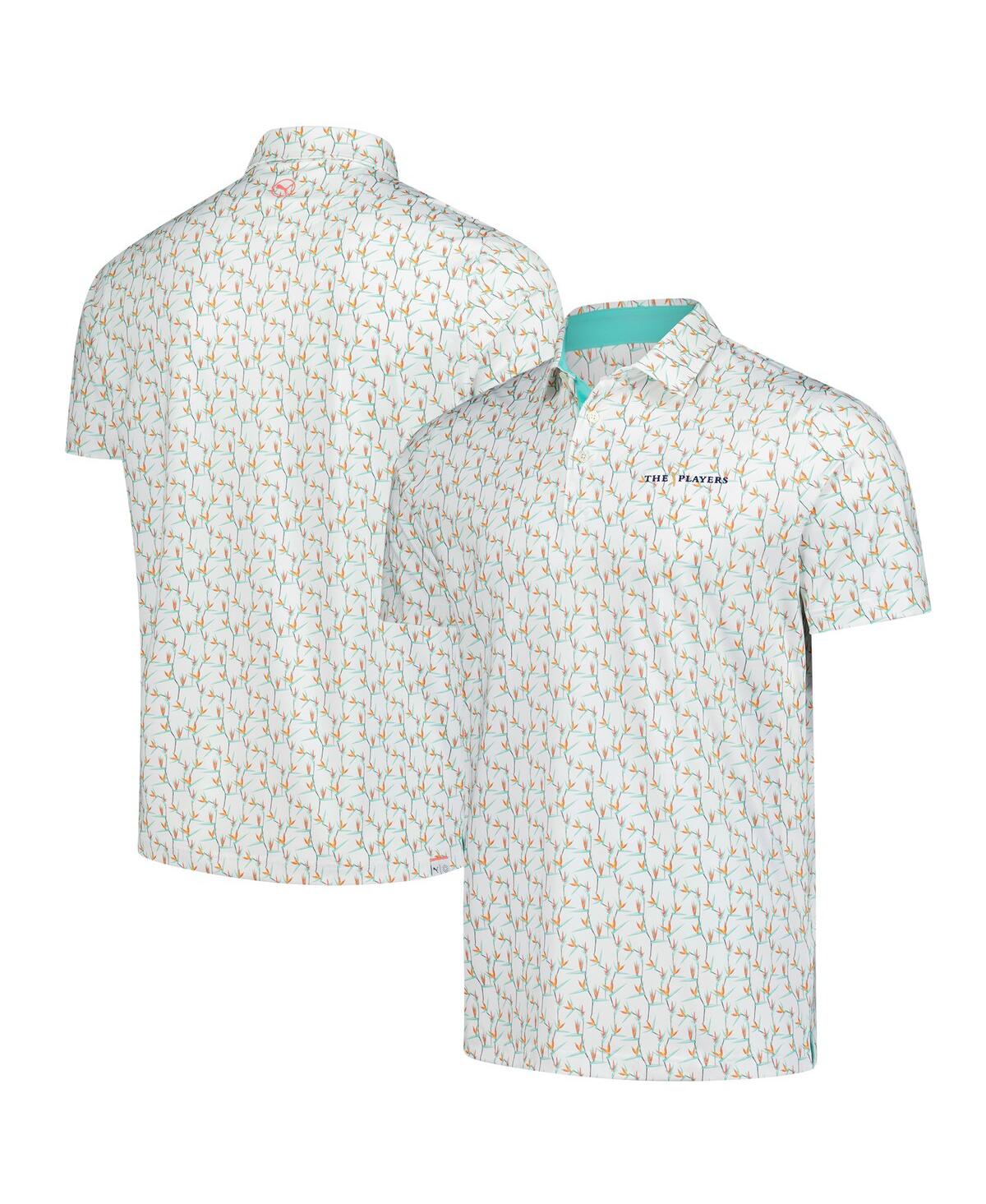 Click here for Puma Mens White the Players Mattr Paradise Polo Sh... prices