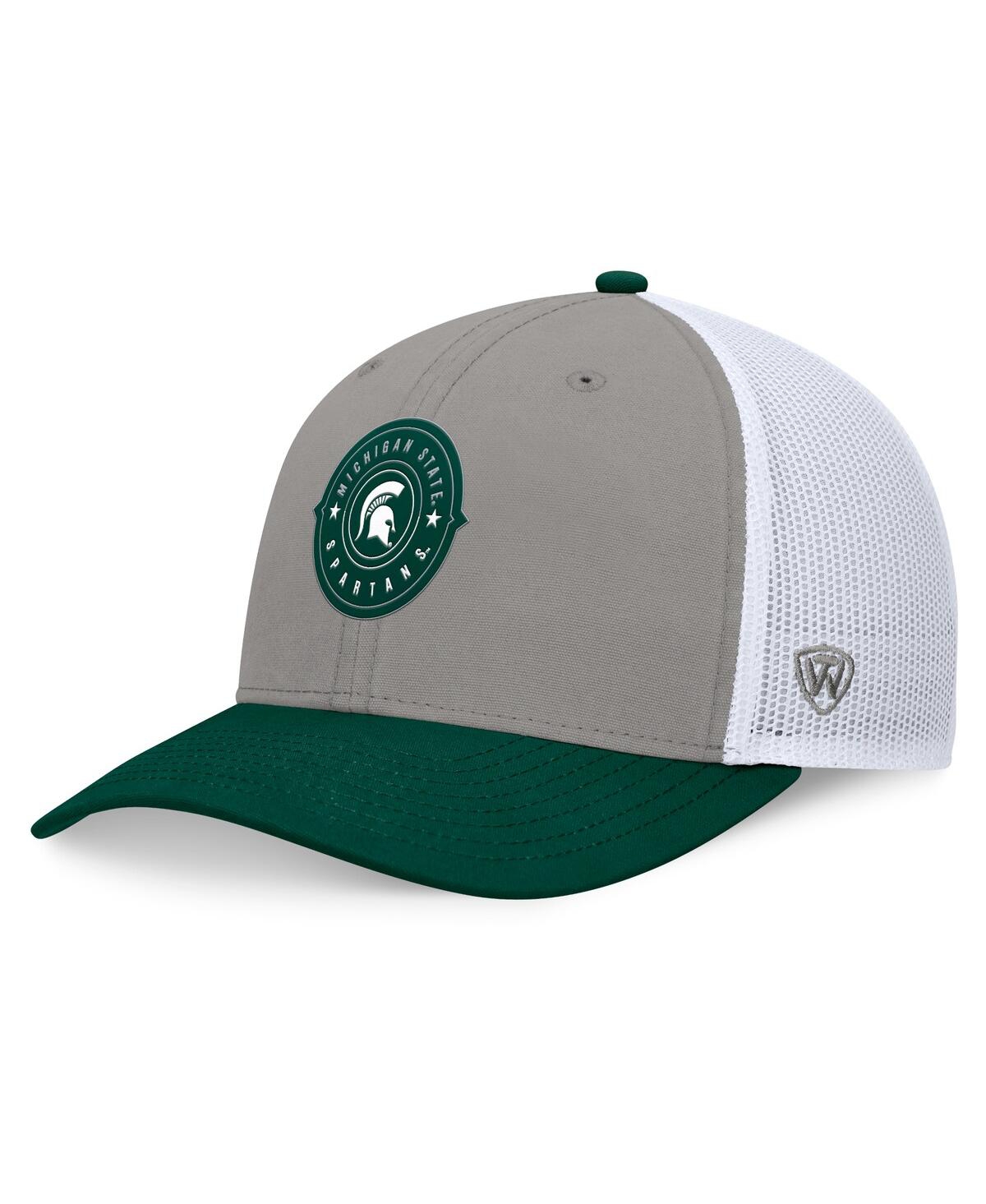 Click here for Top of the World Mens Gray/Green Michigan State Sp... prices