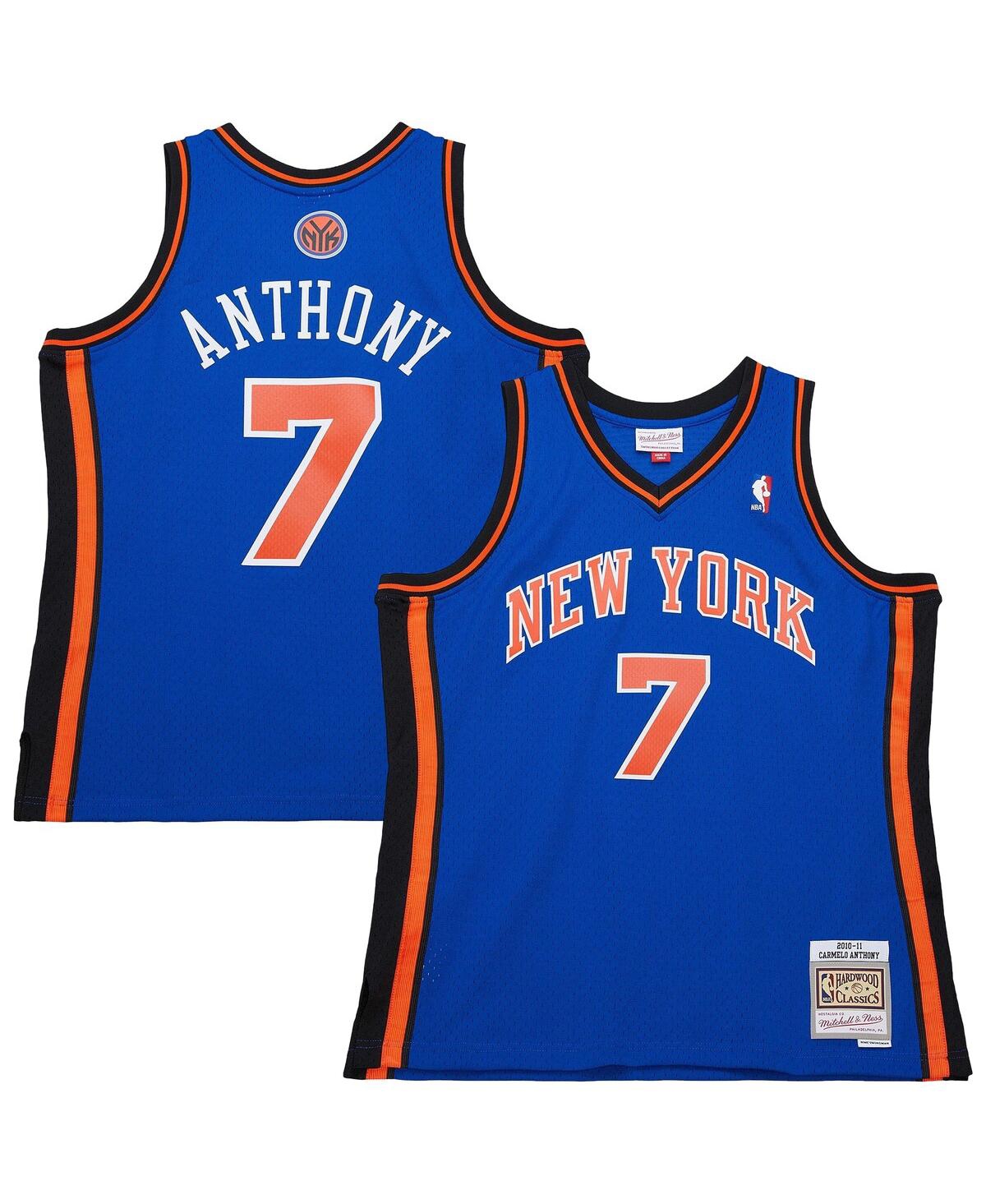 Click here for Mitchell & Ness MensÂ Carmelo Anthony Blue New Yor... prices