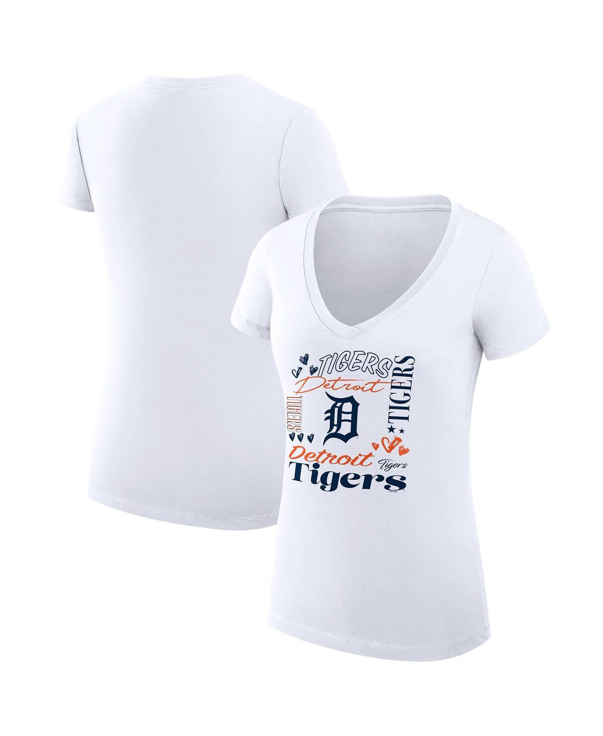 Click here for G-iii 4Her by Carl Banks WomensÂ White Detroit Tig... prices