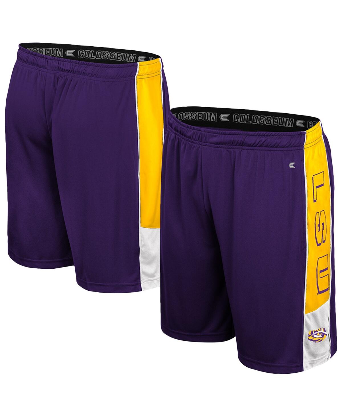 Click here for Colosseum Mens Purple Lsu Tigers Quantum Shorts -... prices