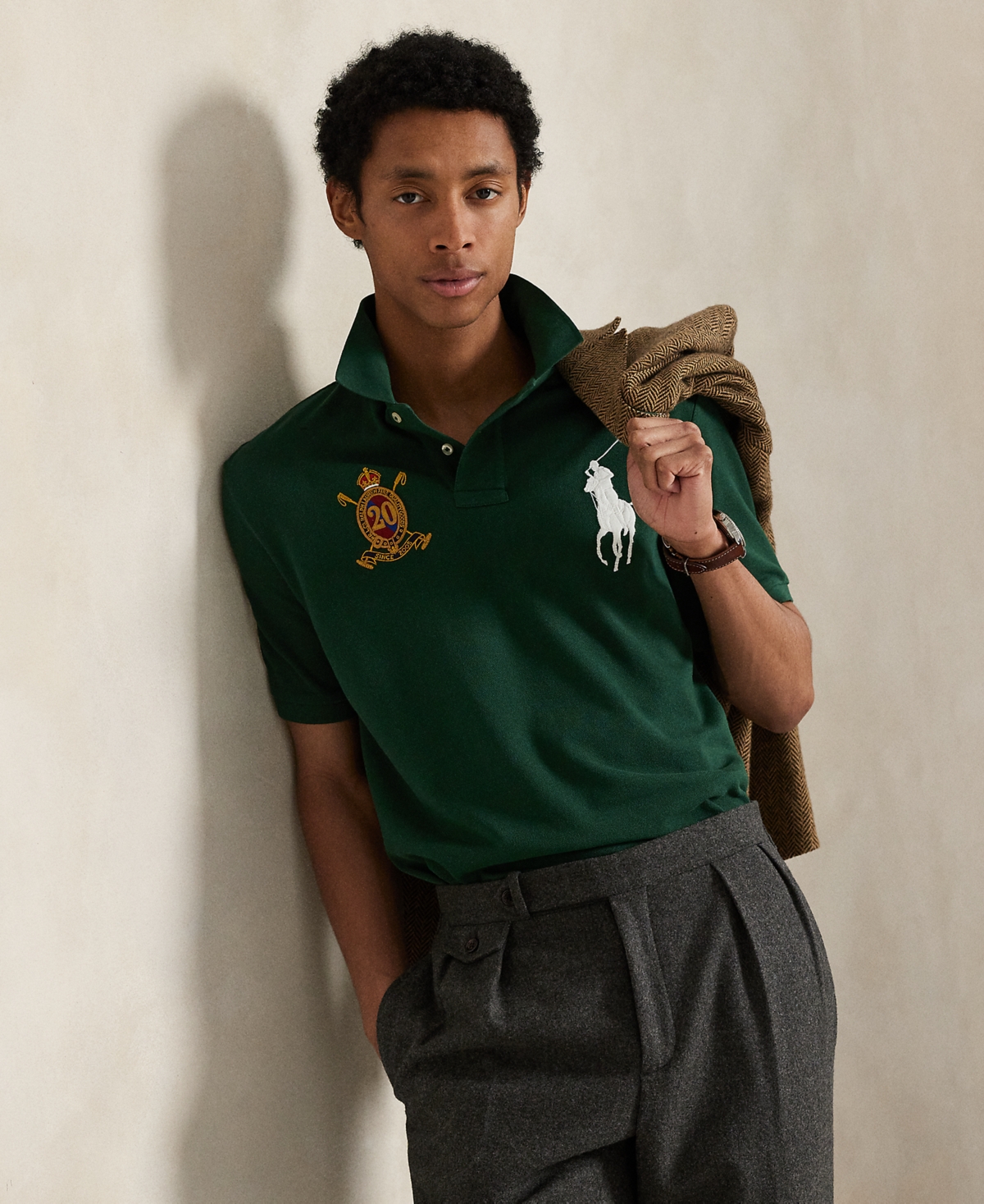 Click here for Polo Ralph Lauren Mens Custom Slim Fit 20th Annive... prices