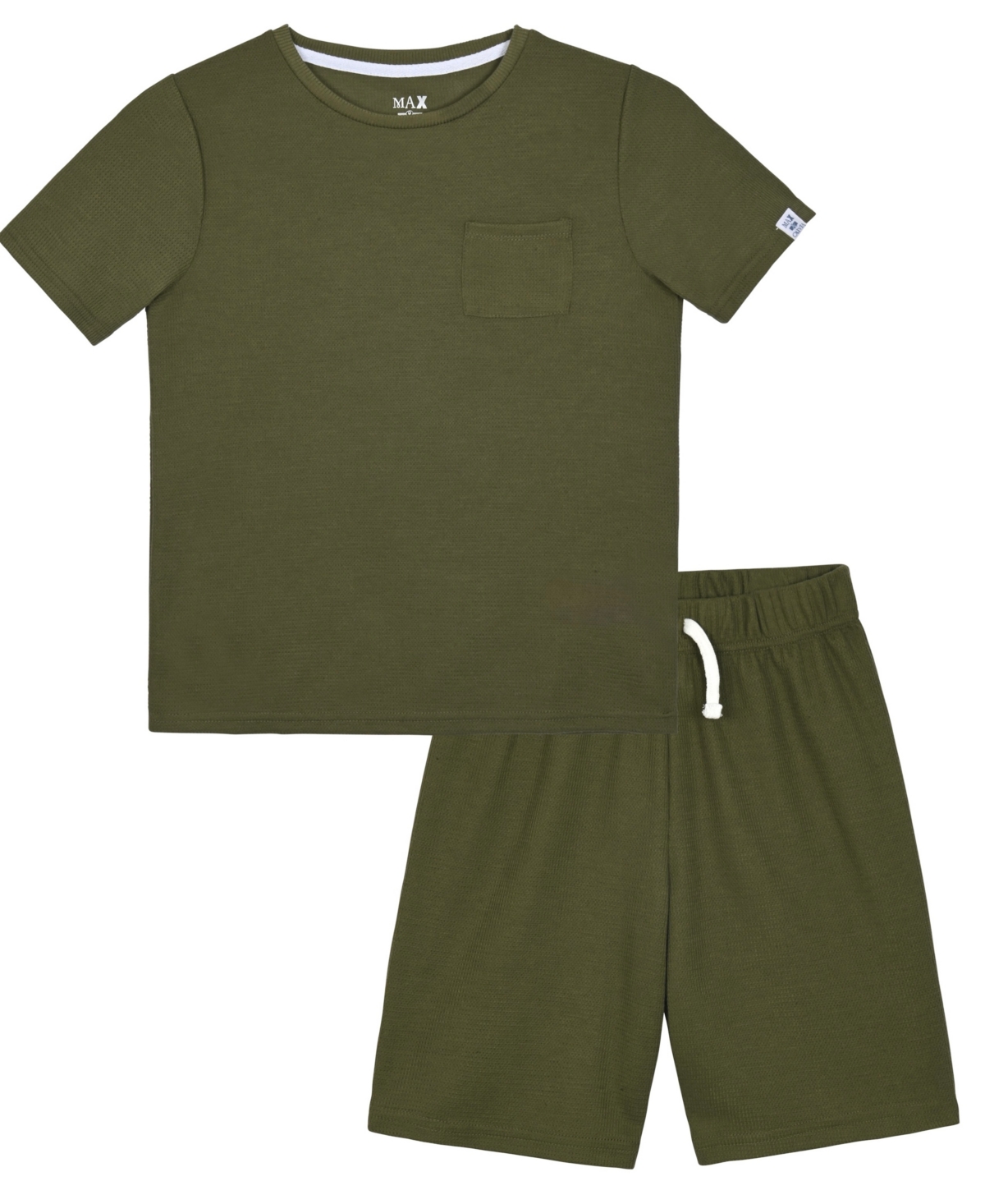 Click here for Max & Olivia Big Boys Waffle Thermal Top & Shorts... prices