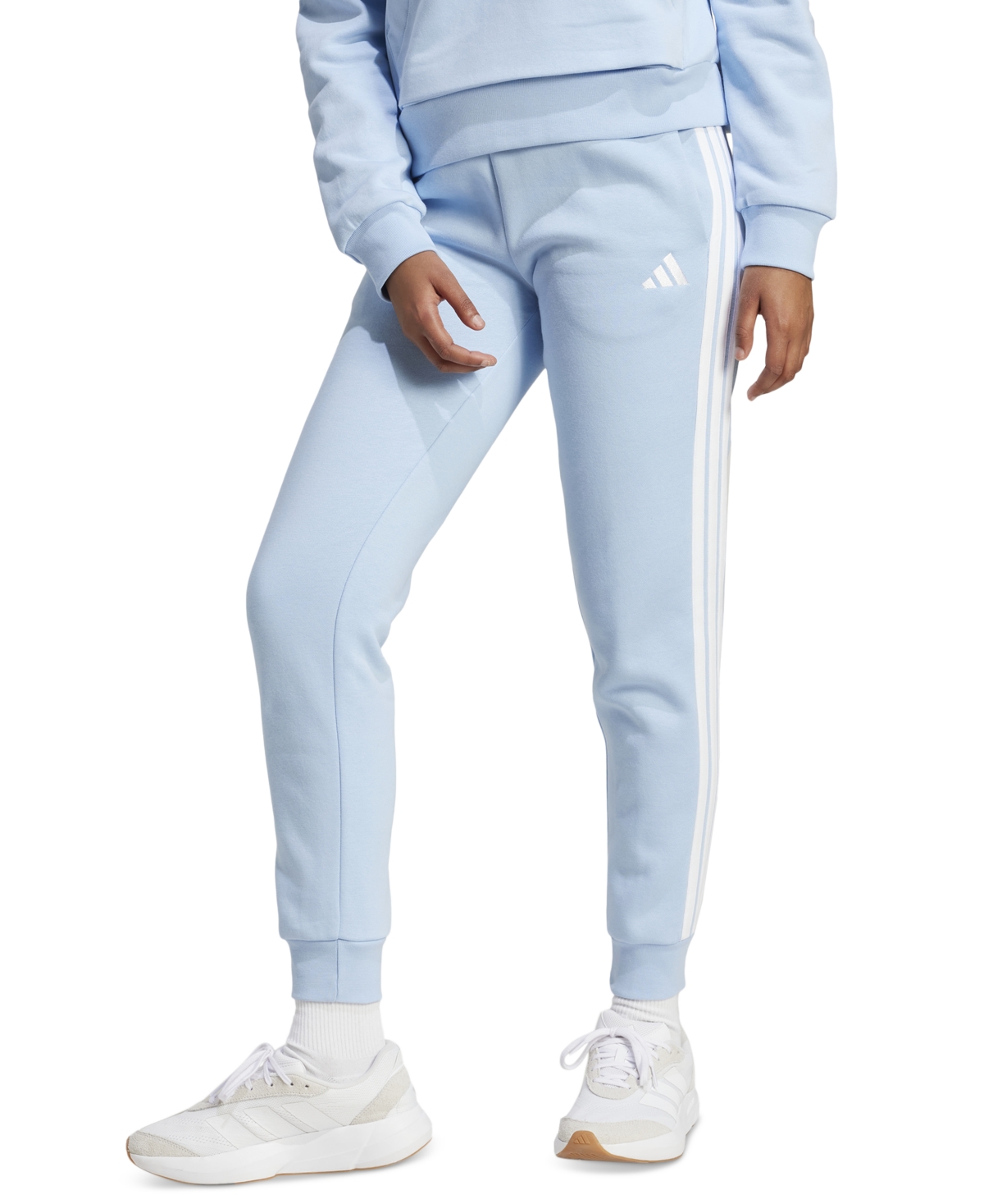 Click here for adidas Womens Essentials Three Stripes Fleece Slim... prices