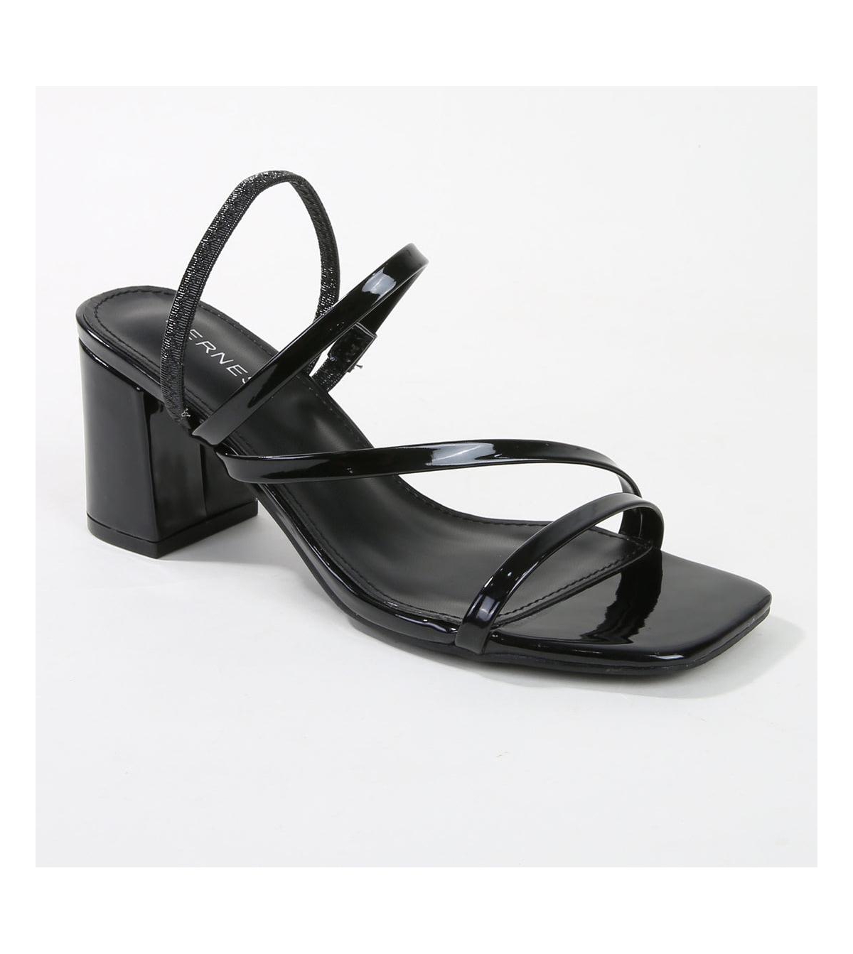 Click here for Hattie Strappy Block Heel Sandals - Black prices
