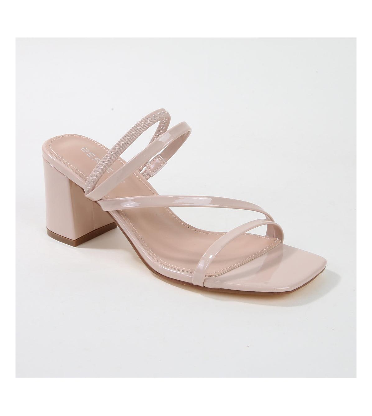 Click here for Hattie Strappy Block Heel Sandals - Beige prices