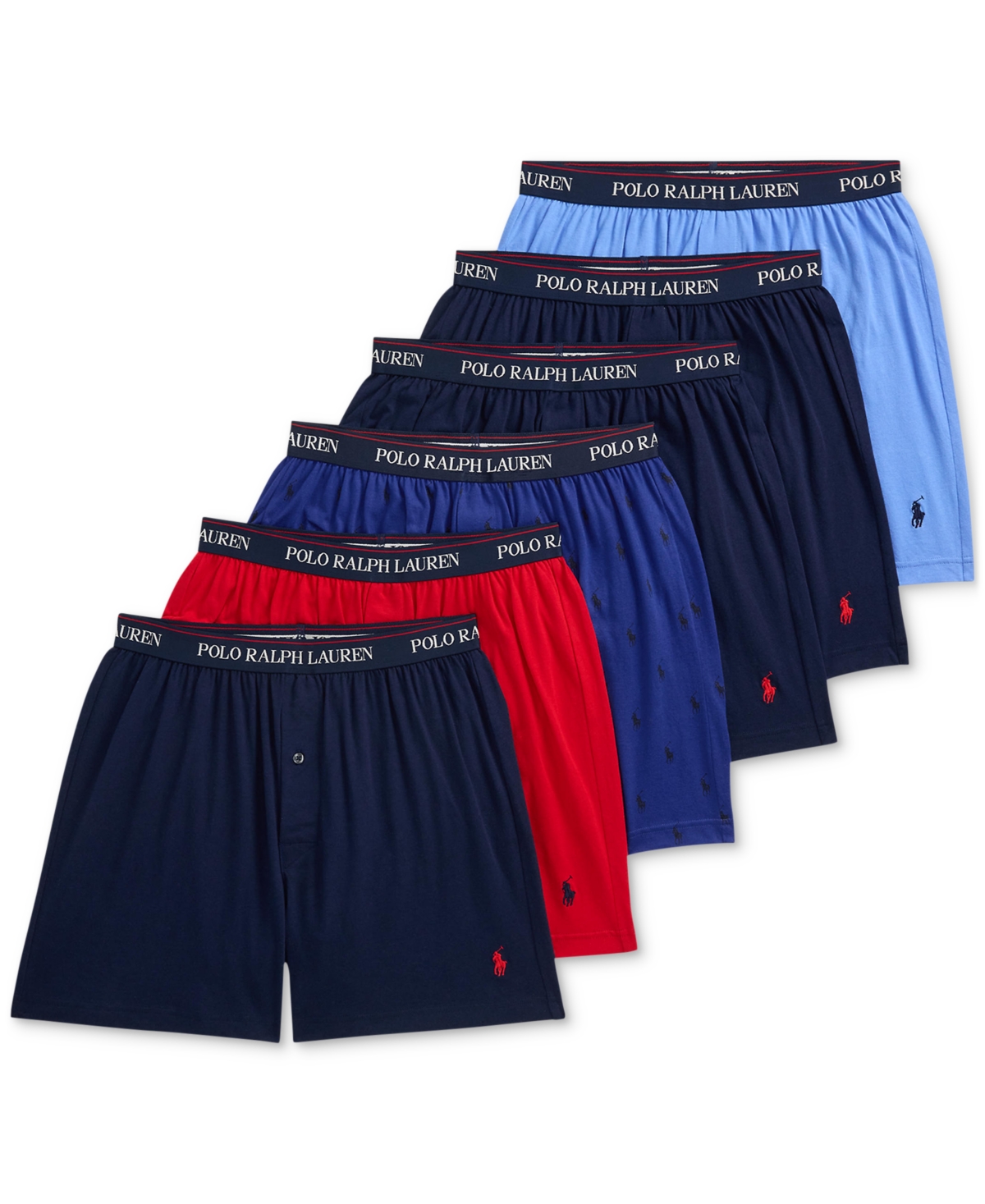 Click here for Polo Ralph Lauren Mens 6-Pk. Classic-Fit Cotton Kn... prices