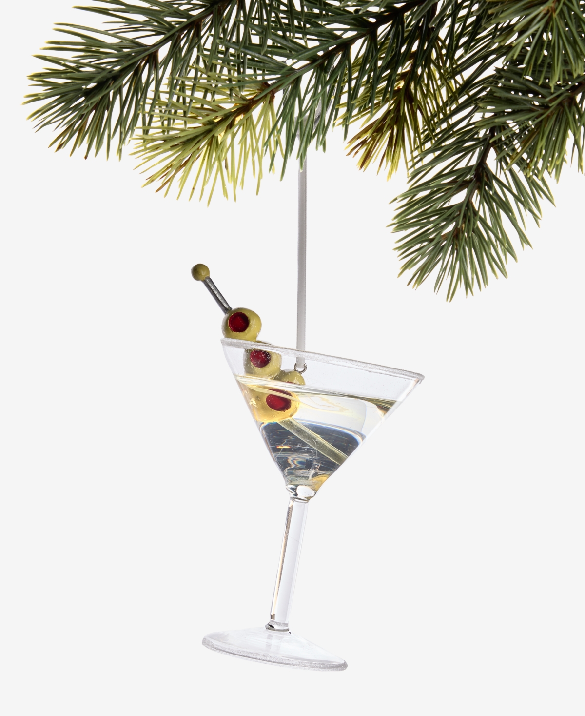 Click here for Holiday Lane Spirits Glass Martini Ornament  Macys... prices