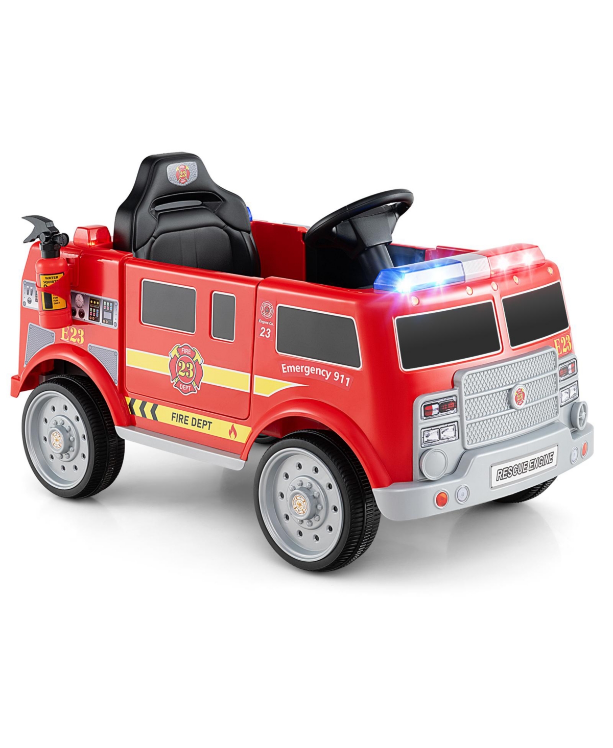 Click here for Kids Ride on Fire Truck with Remote Control and Ex... prices