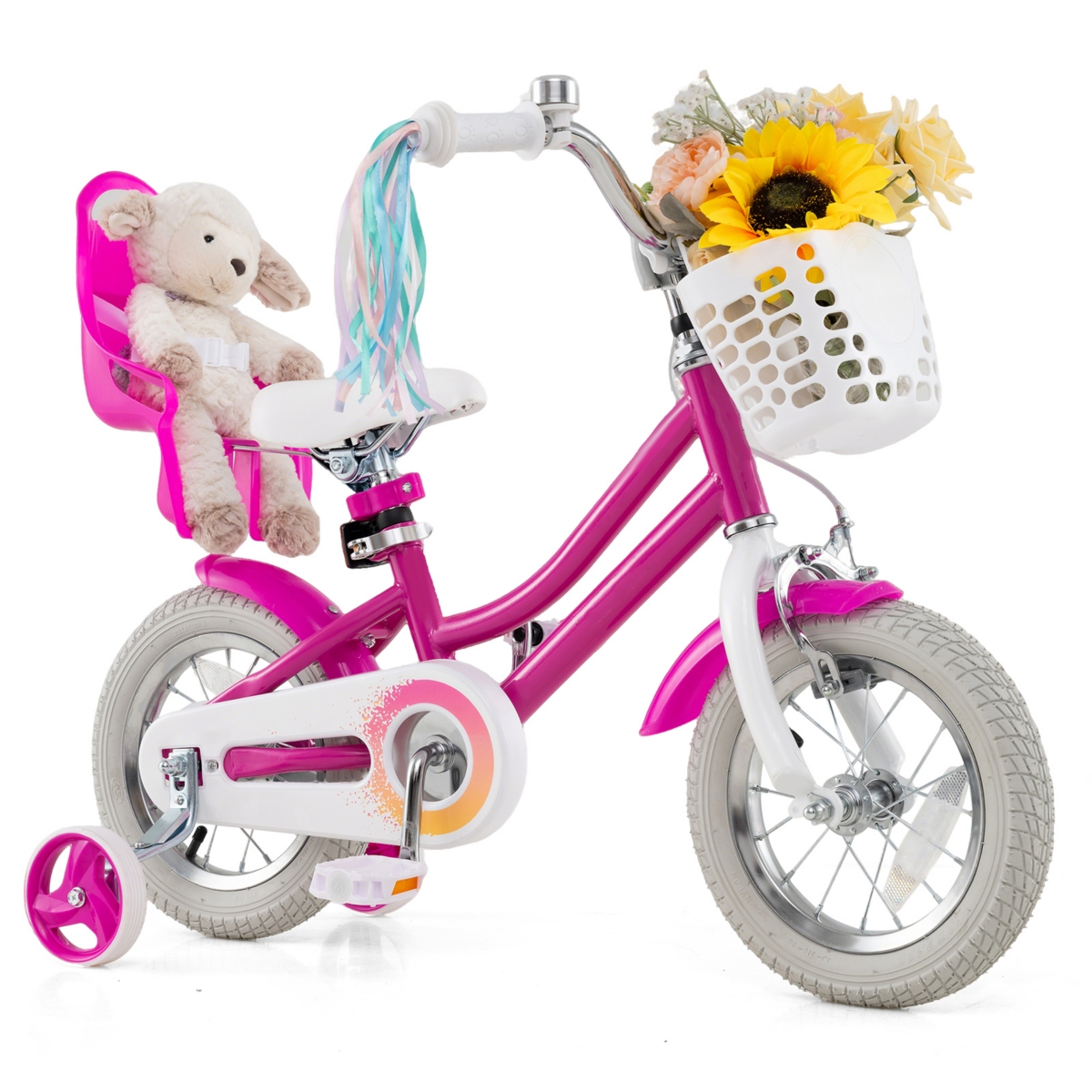 Click here for Kids Bicycle with Training Wheels and Front and Re... prices