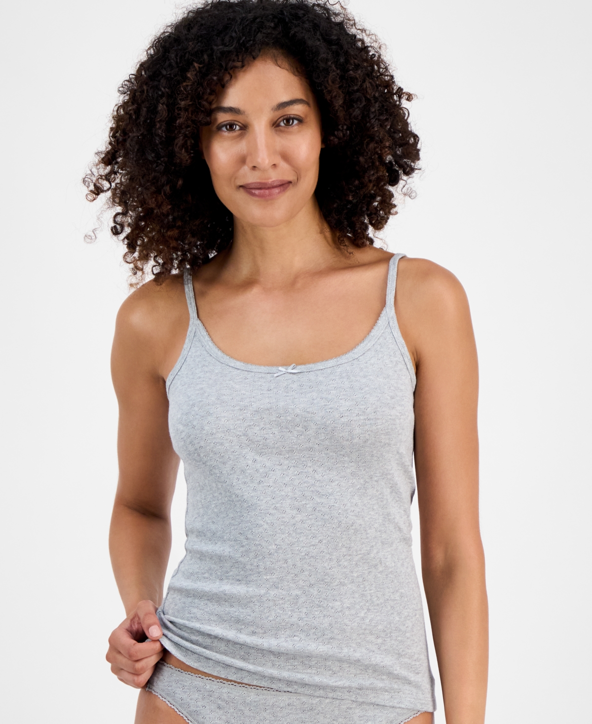 Click here for Charter Club Womens Cotton Pointelle Sleep Tank To... prices