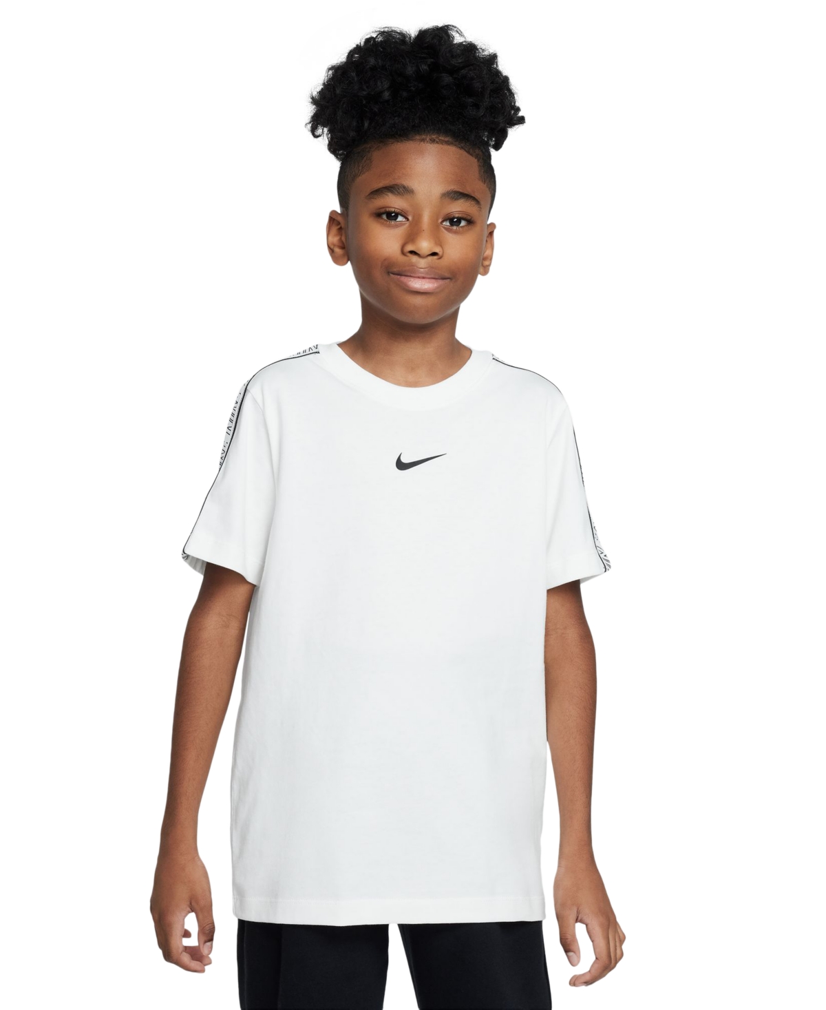 Click here for Nike Big Kids Sportswear Logo Graphic Cotton T-Shi... prices