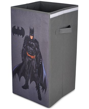 Modern Littles Batman Gray Closet Hanging Organizer + 2 Storage Bins ...