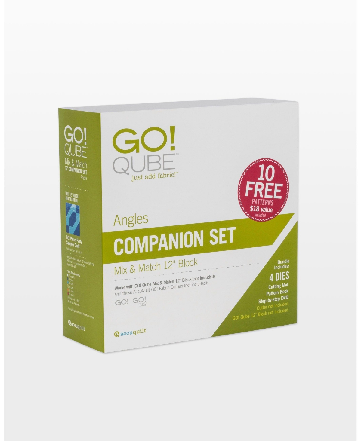 Click here for Accuquilt Go! Qube 12" Companion Set-Angles prices
