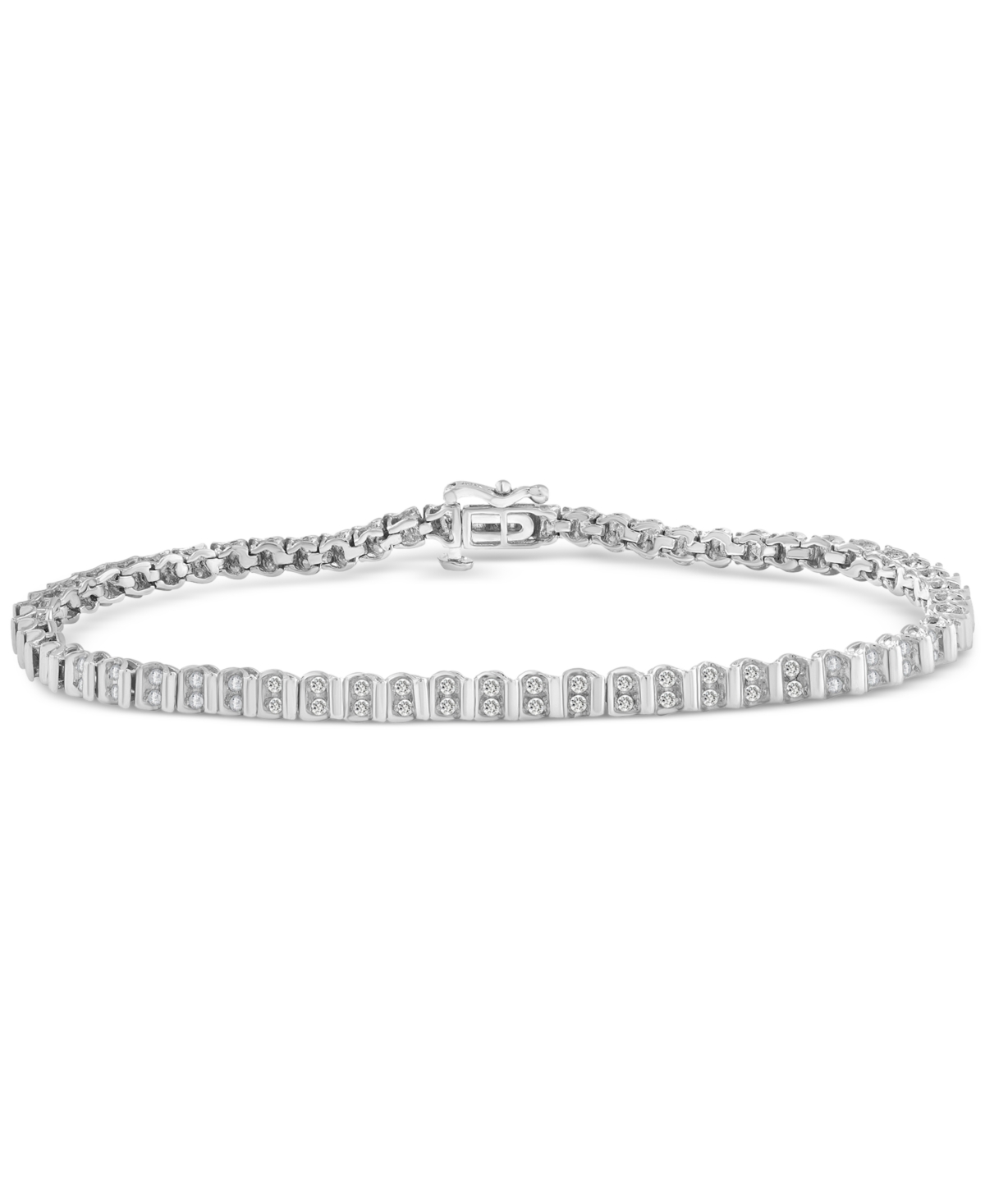 Click here for Diamond Bracelet (1 ct. t.w.) in 14k White Gold or... prices
