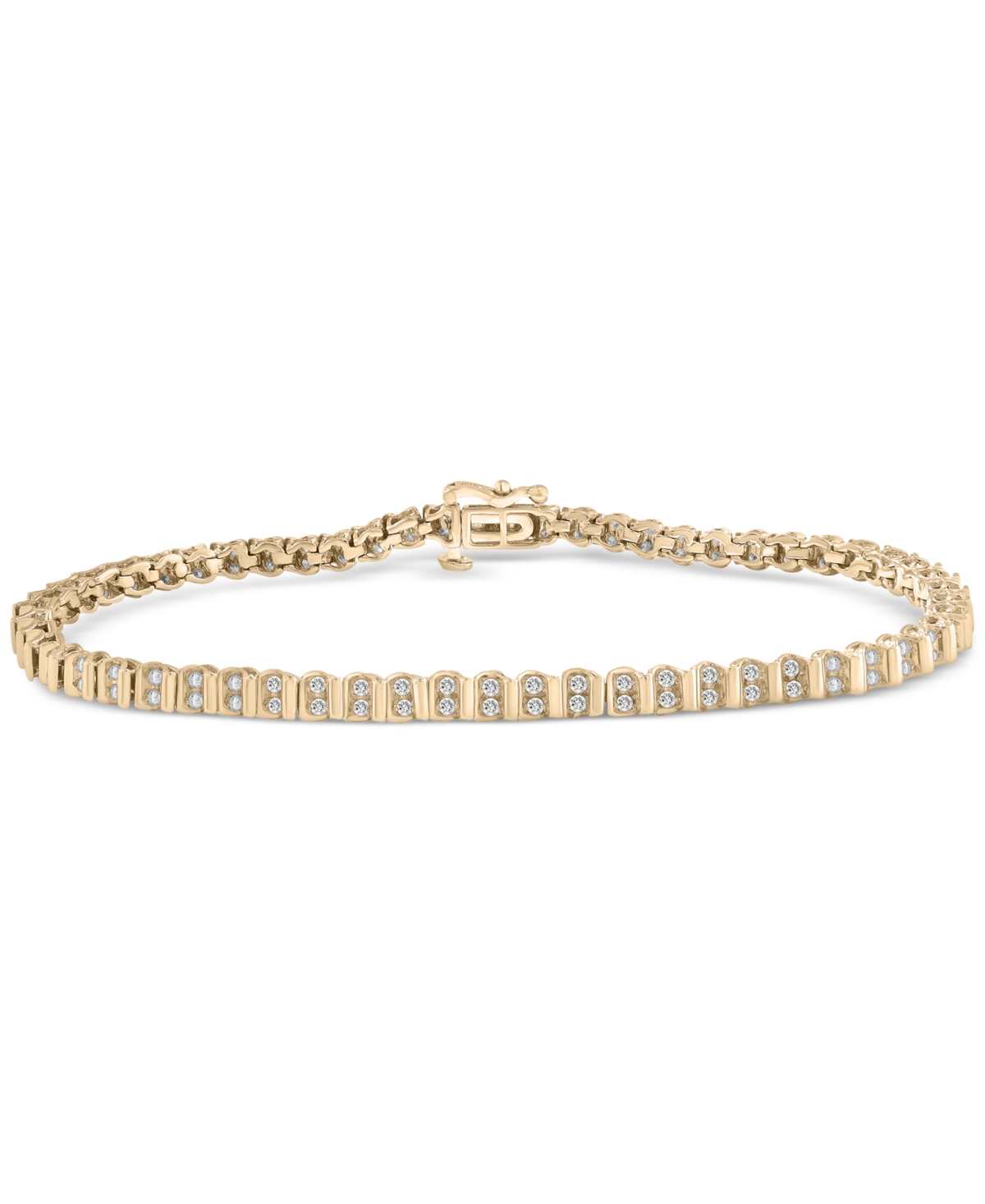 Click here for Diamond Bracelet (1 ct. t.w.) in 14k White Gold or... prices