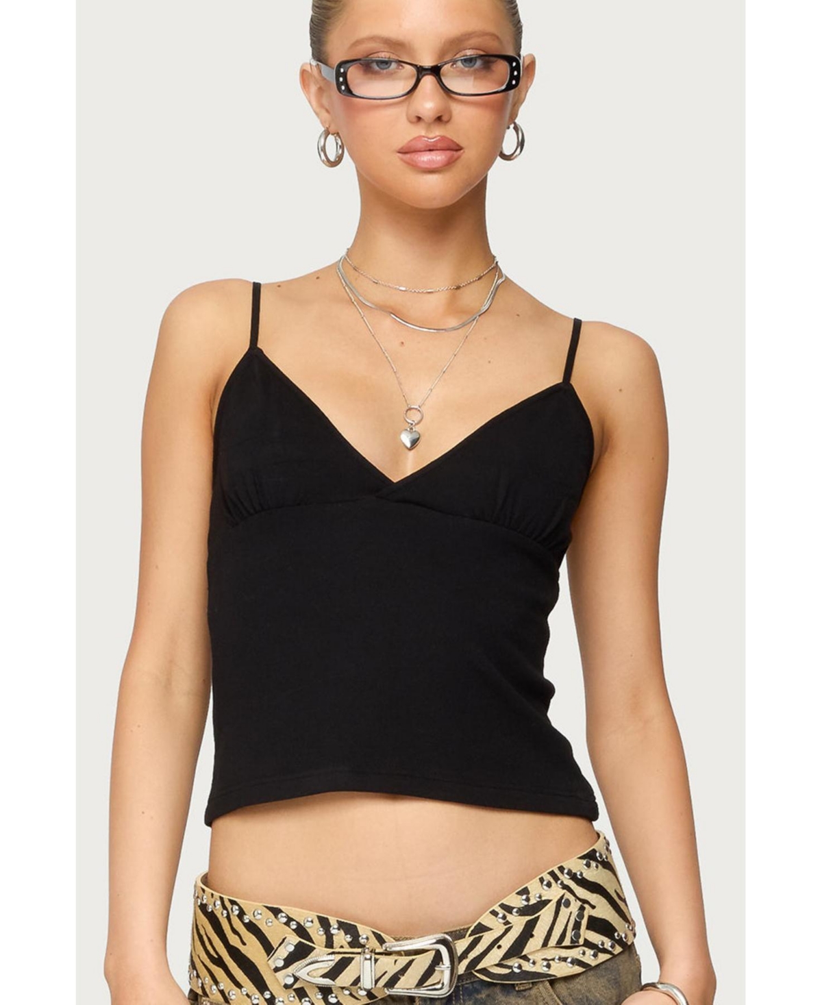 Click here for Edikted Womens Rosina Tank Top - Black prices