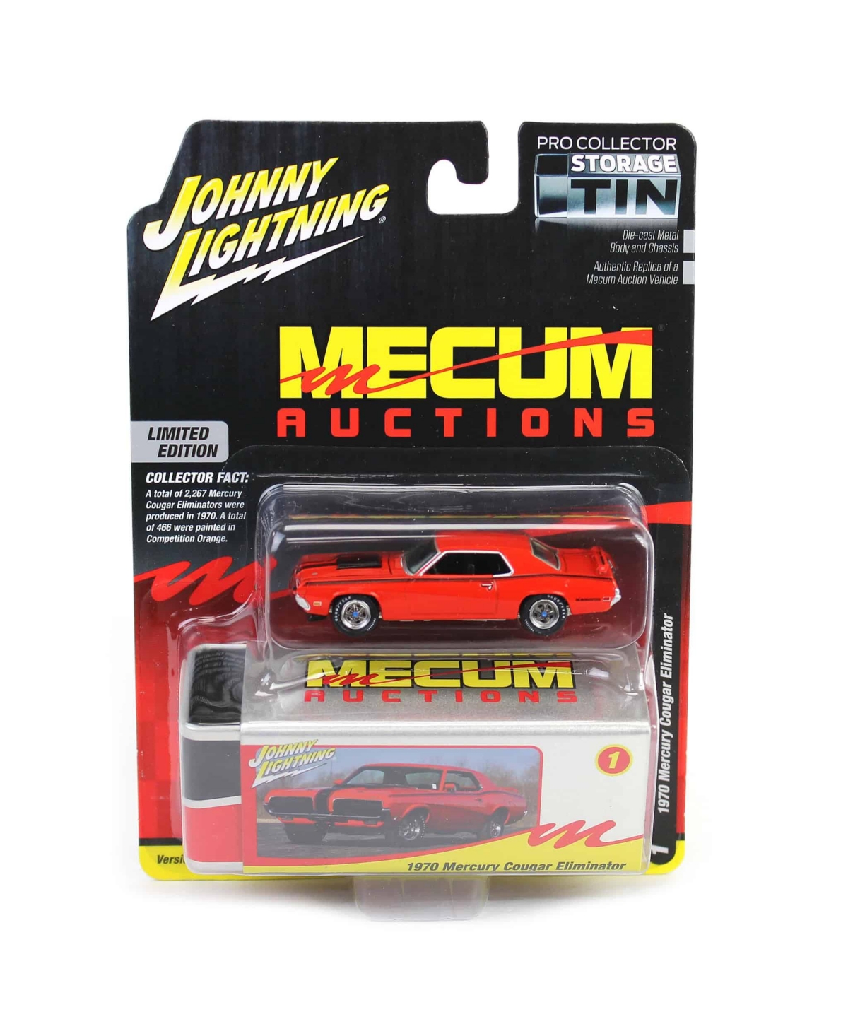 Click here for 1/64 1970 Mercury Cougar Eliminator Orange Mecum J... prices