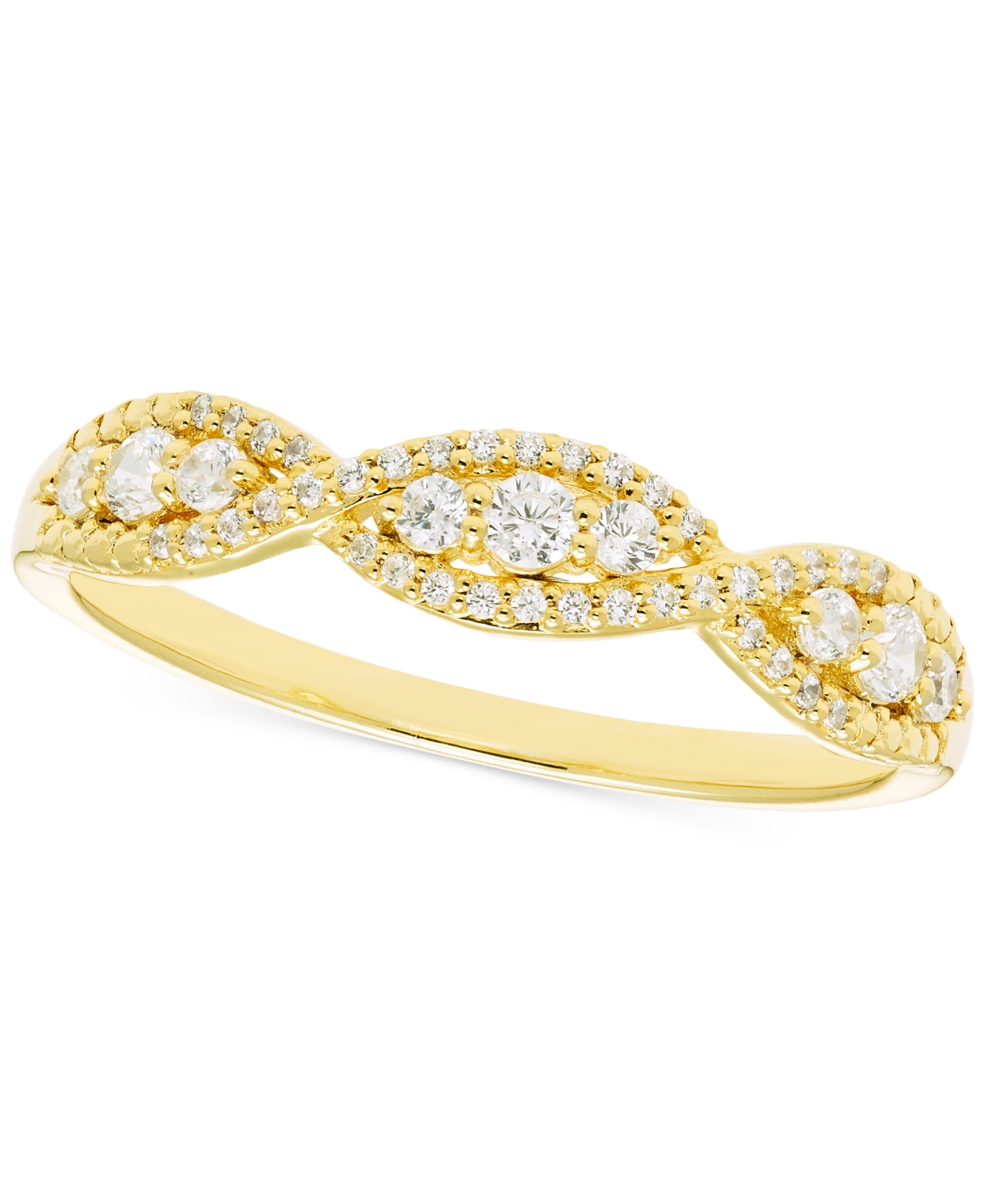 Click here for Diamond Infinity Band (1/4 ct. t.w.) in 14k Gold -... prices