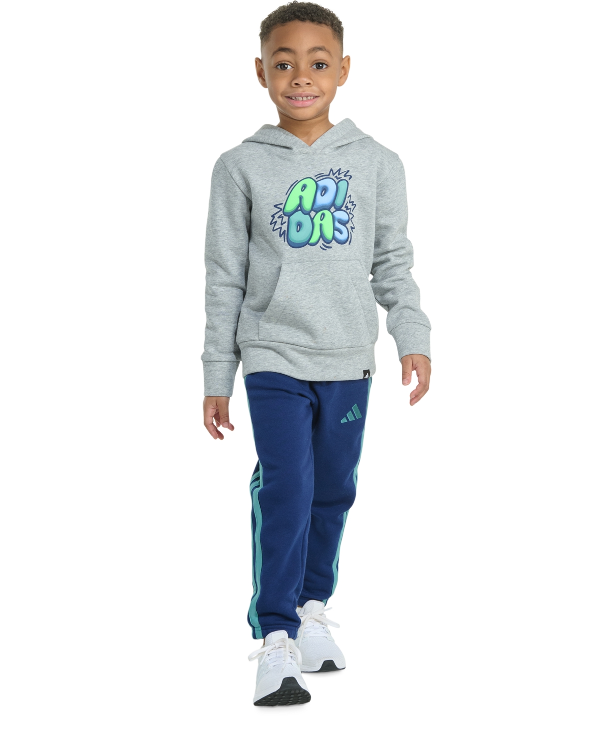 Click here for adidas Toddler & Little Boys Long-Sleeve Graphic F... prices